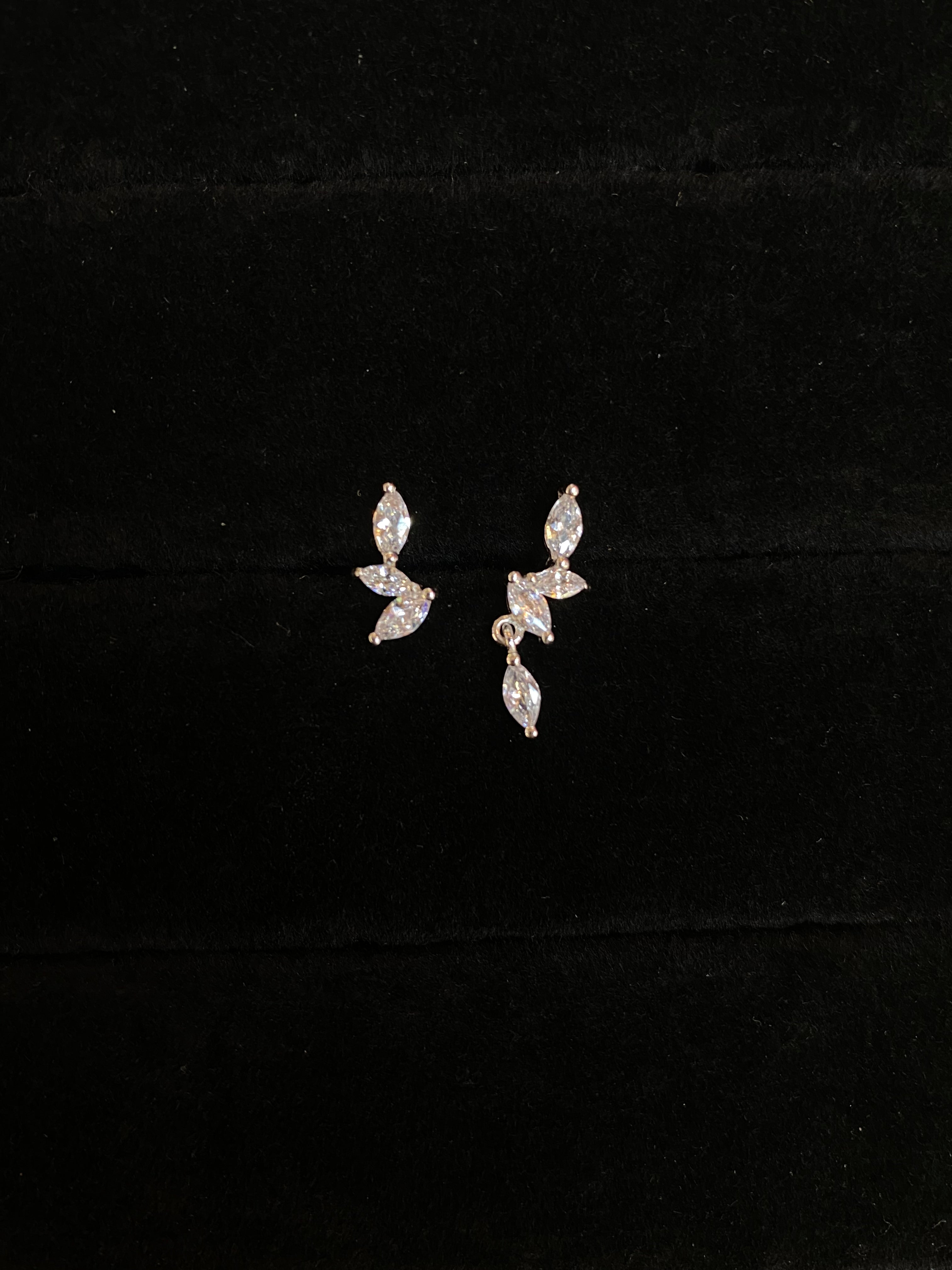 Earrings – Kat silver